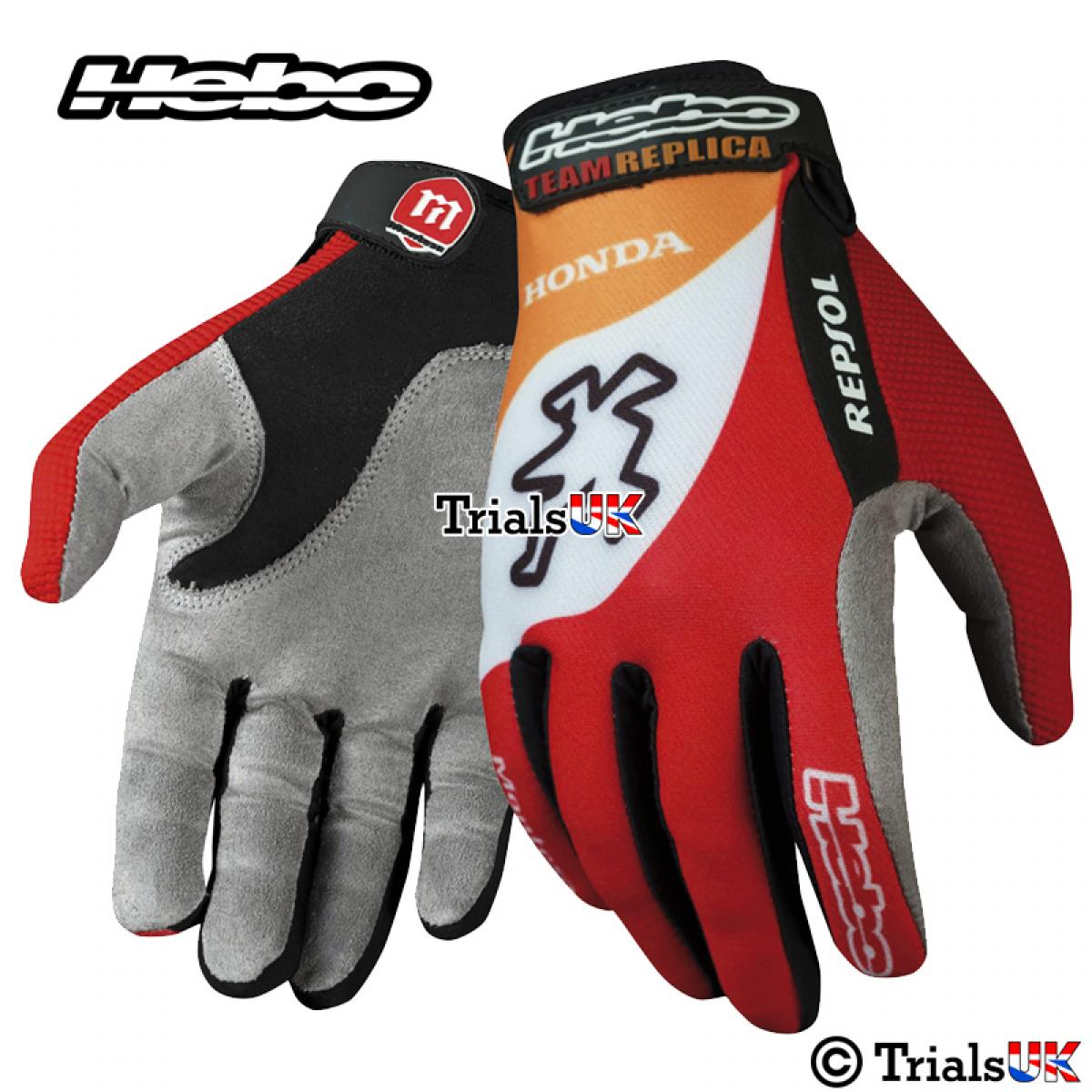 Hebo Trials Gloves - Trials UK